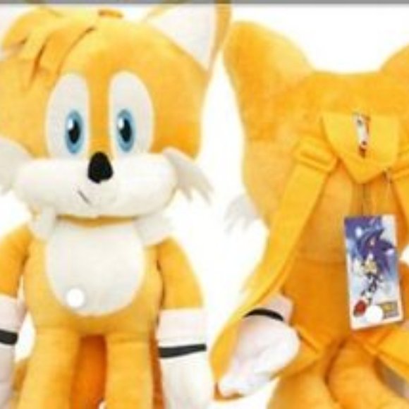 AI | Toys | Sega Sonic The Hedgehog Tails Plush Backpack | Poshmark